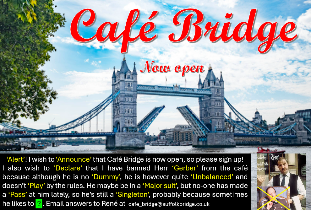 Clare Bridge Club, Clare, Suffolk, UK